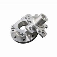 China 304 Stainless Steel CNC Machining Parts Red Anodized Aluminum Milling Parts 0.002mm Tolerance for sale