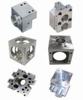 China 304 Stainless Steel CNC Machining Parts Red Anodized Aluminum Milling Parts 0.002mm Tolerance for sale