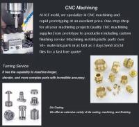 China CNC Custom Stainless Steel Aluminum Machining Parts with +/-0.01mm Tolerance for sale