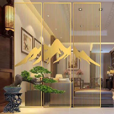 China Xinguan XGR01 Custom Decorative Metal Panels 125 USD per Sqm Indoor Room Divider for sale