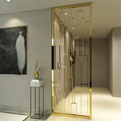 China Customized Stainless Steel Decorative Metal Room Divider 125 USD per sqm ISO9001 for sale