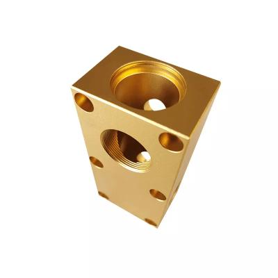 China CNC Lathe Parts Aluminum Brass Precision Machining ±0.001mm Tolerance Micro Machining for sale