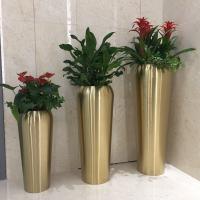China Stainless Steel Custom Flowerpot for Home Decor for sale