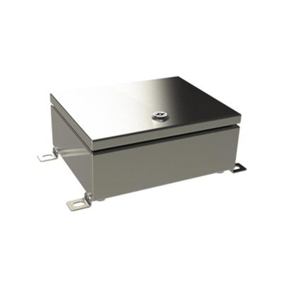 China Xinguan XGE01 IP65 Outdoor Stainless Steel Electrical Cabinet Sheet Metal Enclosure Custom Size for sale