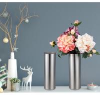 China High Rust Resistance Smooth Stainless Steel Flowerpot Custom Shape Any Size for sale