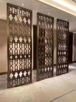 China Low Maintenance Metal Room Divider Customizable Size Decorative Metal Wall Panels Interior for sale