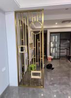China Stainless Steel Screen Partition Indoor Metal Room Divider Custom Size 3mm Thick for sale