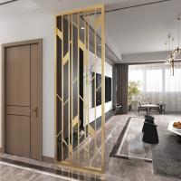 China Self Installation On Site Decorative Metal Panels Frame Structure Indoor Metal Divider for sale
