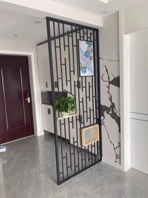 China Stainless Steel Screen Partition Room Divider Custom Size Self Installation Indoor Decoration for sale