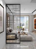 China Contemporary Decorative Metal Room Divider Thickness Customized for sale