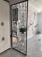 China Stainless Steel Screen Partition Room Divider Decorative Metal Panel Self Installation for sale