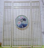 China Decorative Metal Frame Partition Panels Stainless Steel Room Divider 3mm for sale