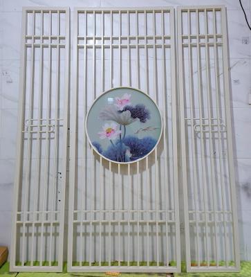 China Decorative Metal Frame Partition Panels Stainless Steel Room Divider 3mm for sale