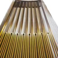 China Customizable Stainless Steel Room Dividers Nordic Design Indoor Decorative Metal Panels 3mm Thickness for sale