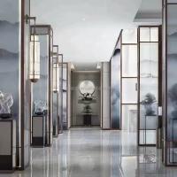 China Customizable Stainless Steel Decorative Metal Panels Room Divider Screen 3mm Thick for sale