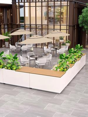China Custom Stainless Steel Flowerpot High Rust Resistance Square or Round 10 Pieces MOQ for sale