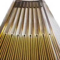 China Stainless Steel Aluminum Decorative Metal Panels 1200mm Nordic Screen Room Divider for sale