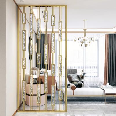 China Stainless Steel Decorative Metal Screen Partition Room Divider Custom Thickness for sale