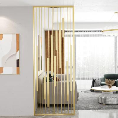 China Nordic Screens Decorative Metal Room Divider Panels Customizable Size Indoor Partition for sale