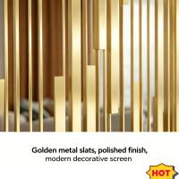 China Nordic Screens Decorative Metal Room Divider Panels Customizable Size Indoor Partition for sale