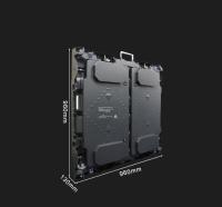 China P10 Fixed Transparent Screen Display , Glass Advertising Led Display Screen for sale