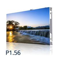 China SMD1010 P1.56mm Indoor Advertising LED Display Screen for sale