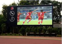 China 320x160mm 16bit P10mm Stadium Perimeter LED Display for sale