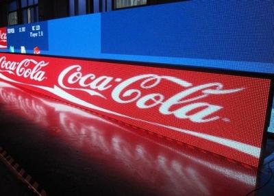 China Ultra Thin P8mm Weatherproof 192x120 Dot LED Advertising Boards for sale