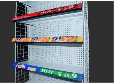 China Commercial Digital 16bit 1RGB Shelf Edge Signage for sale