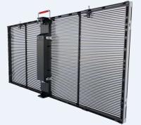 China Die Cast Aluminum Cabinet SMD2121 Outdoor Transparent LED Screen for sale