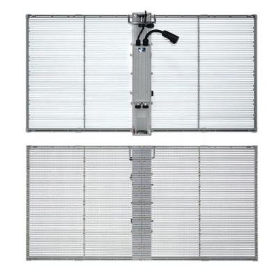 China P10mm 75% Transparency ROHS Outdoor Transparent LED Screen for sale