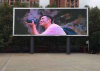 China SMD3535 P10mm High Brightness Street Pole Advertising Boards for sale