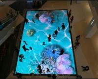 China 16bit Interactive LED Floor Tile for sale