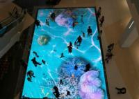 China Die Casting Alumium P6.25mm 1R1G1B Interactive LED Floor Screen for sale