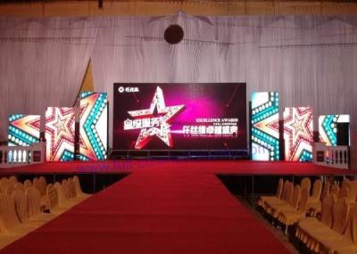 China Easy Install 128x128 Dot P4mm Full Color LED Wall Display for sale