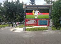 China High Signage P5mm 10bit Street Pole Advertising Boards for sale