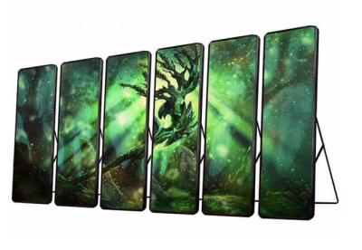 China Smart Indoor Totem 1R1G1B ROHS P3 Smart LED Poster for sale