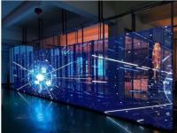 China Rental 16bit P7.81mm Transparent LED Window Display for sale