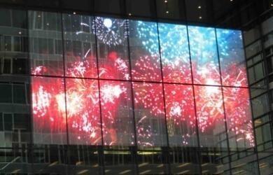 China SMD3528 5000nit P15mm See Through LED Display for sale