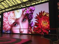 China Portable Fashion Show HUB75 P10 Transparent LED Video Wall for sale