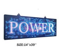 China RGB Multicolor Scrolling LED Signs for sale