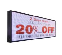 China mix color P5 FCC Waterproof 12 Volt Scrolling LED Sign for sale