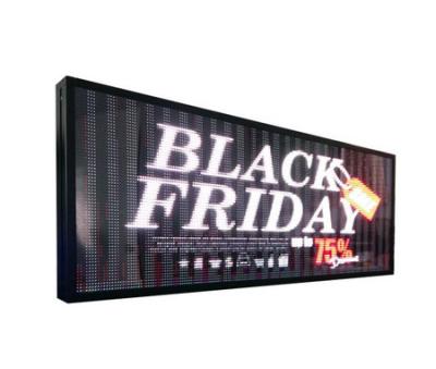 China Wireless IP21 400Hz 6000nit LED Scrolling Display Board for sale