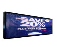 China White Color USB ROHS Multicolor Scrolling LED Signs for sale