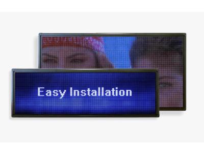 China 4200nit 1200Hz ISO Multicolor Scrolling LED Signs for sale