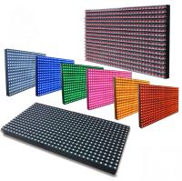 China Bank P7.62 488x244mm Outdoor Monochrome LED Signs for sale