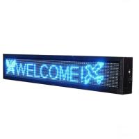 China 2 Digit Outdoor Monochrome LED Signs for sale
