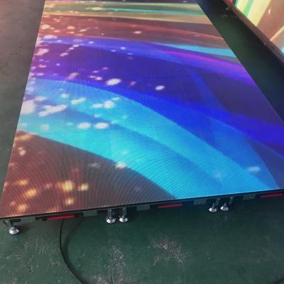 China 1R1G1B SMD1921 500x1000mm Interactive LED Floor Tile for sale