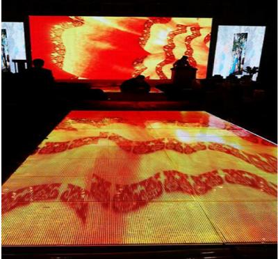China P6.25mm Interactive LED Floor Tile for sale