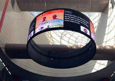 China SMD5050 Flexible LED Curtain Screen for sale
